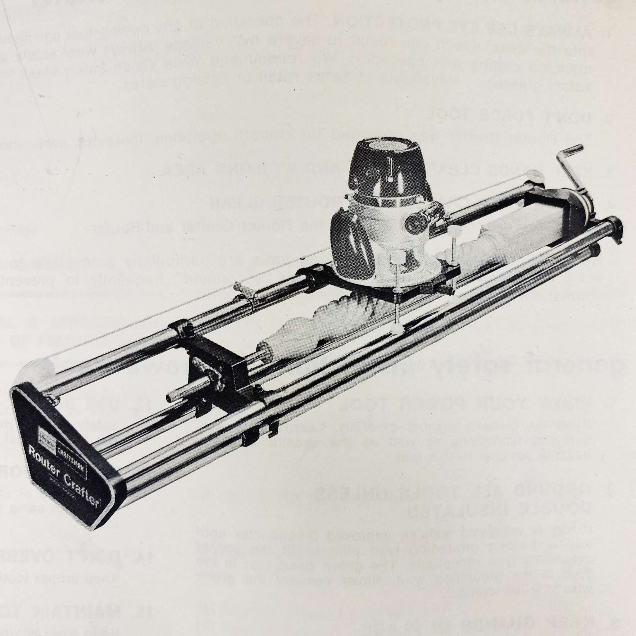 Craftsman Router Crafter – OTL Webstore