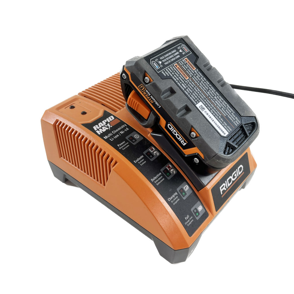 Ridgid 18V Charger & Battery – OTL Webstore