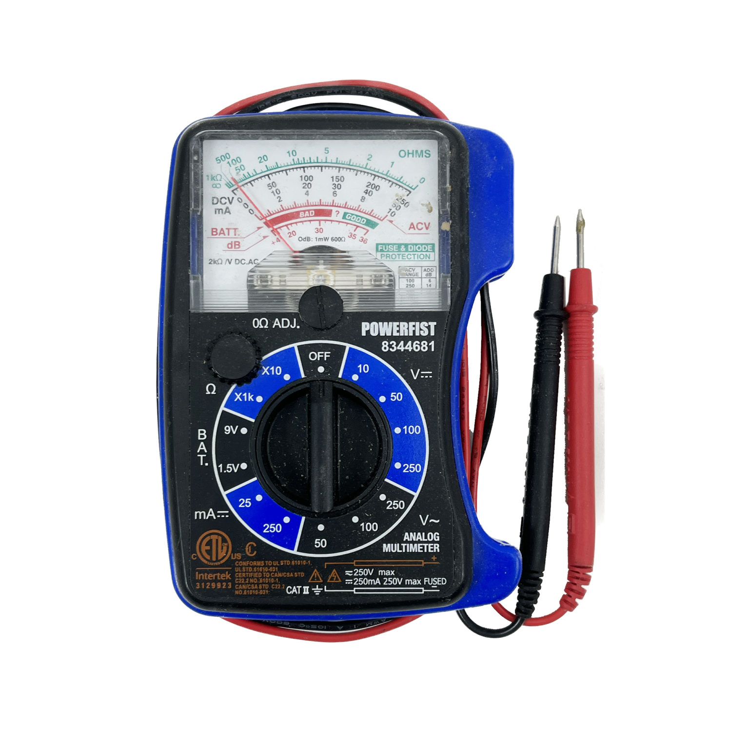 Powerfist Analog Multimeter – OTL Webstore