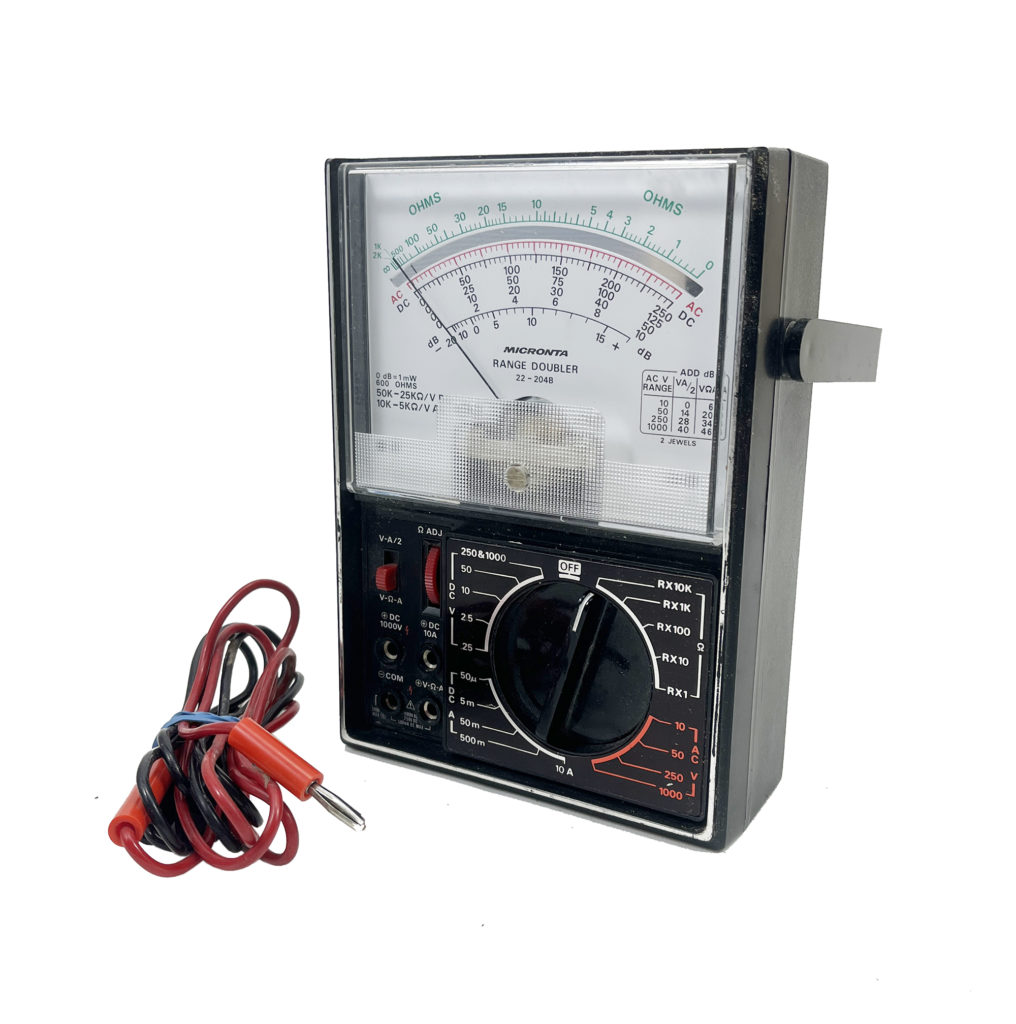 Micronta 50k ohms/volt Multitester – OTL Webstore