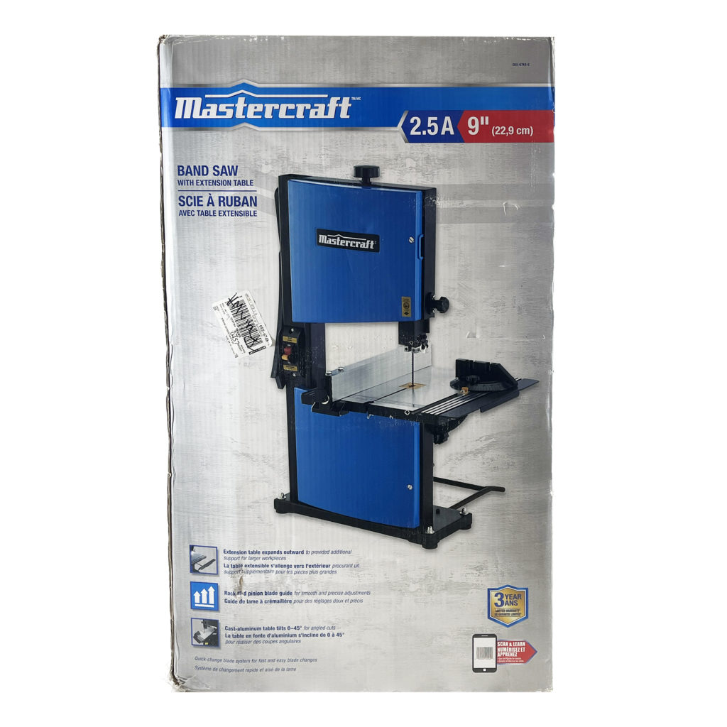 Mastercraft 9″ Band Saw – OTL Webstore