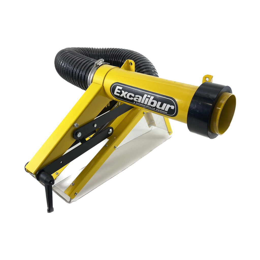 Excalibur Table Saw Floating Over-Arm Dust Collection Head Attachment ...