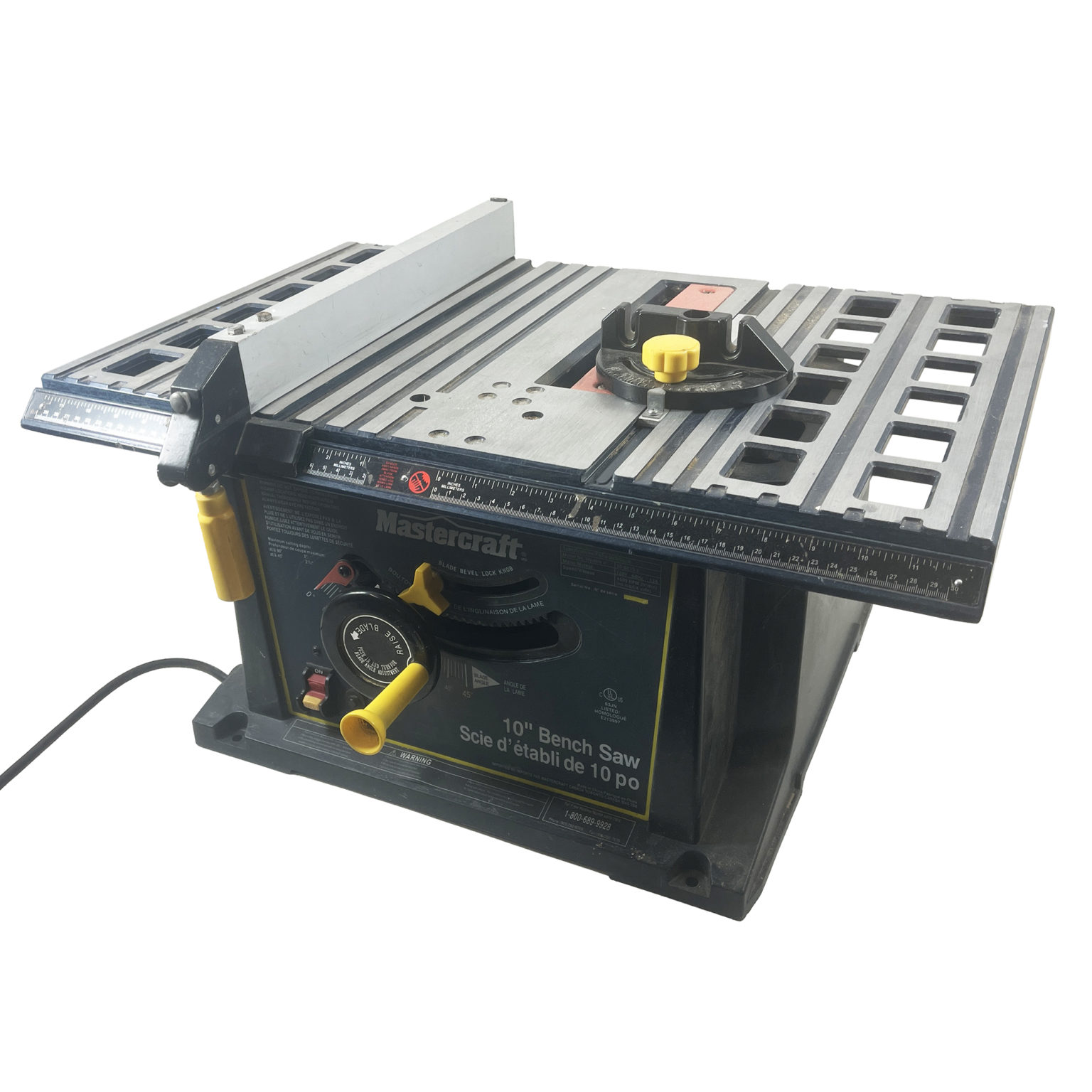 Mastercraft 10″ Bench Table Saw – OTL Webstore